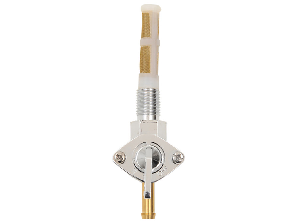 Fuel Tap / Petcock with 3/8in. NPT Thread, 5/16in. Downward Facing Fue