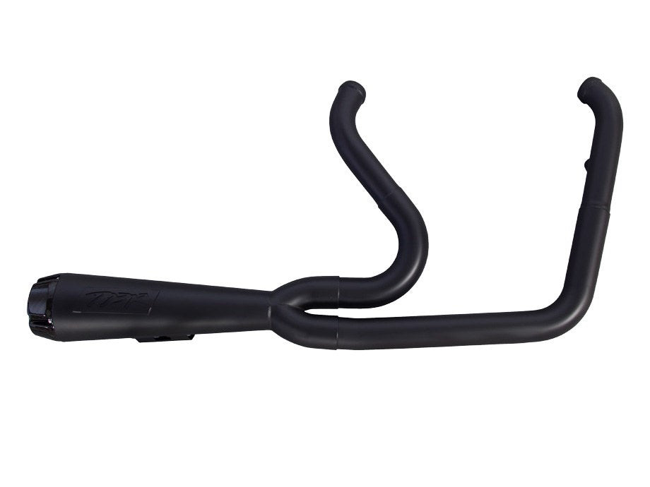 TBR Comp-S 2-Into-1 Exhaust – Black With Carbon Fiber End Cap. Fits Dy